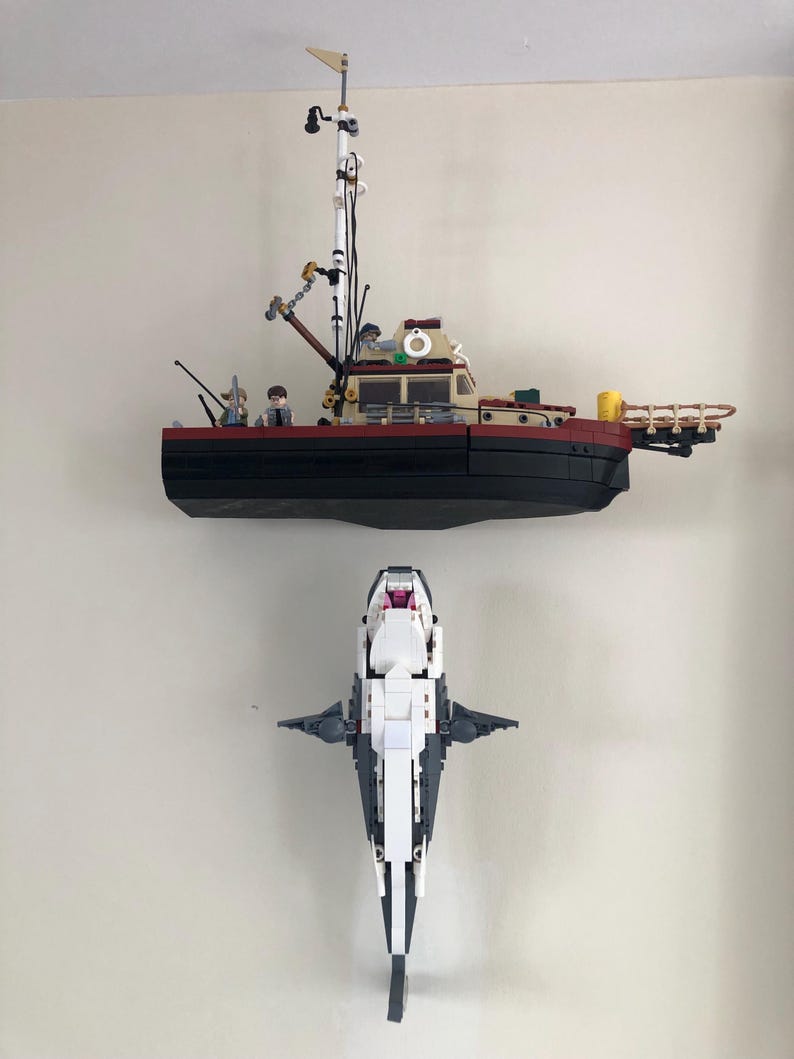 Wall Mount Kit to Display Lego Jaws Set (21350) - Etsy