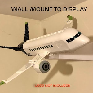 Wall Mounting Kit for Displaying Lego Passenger Plane (60637) - Etsy