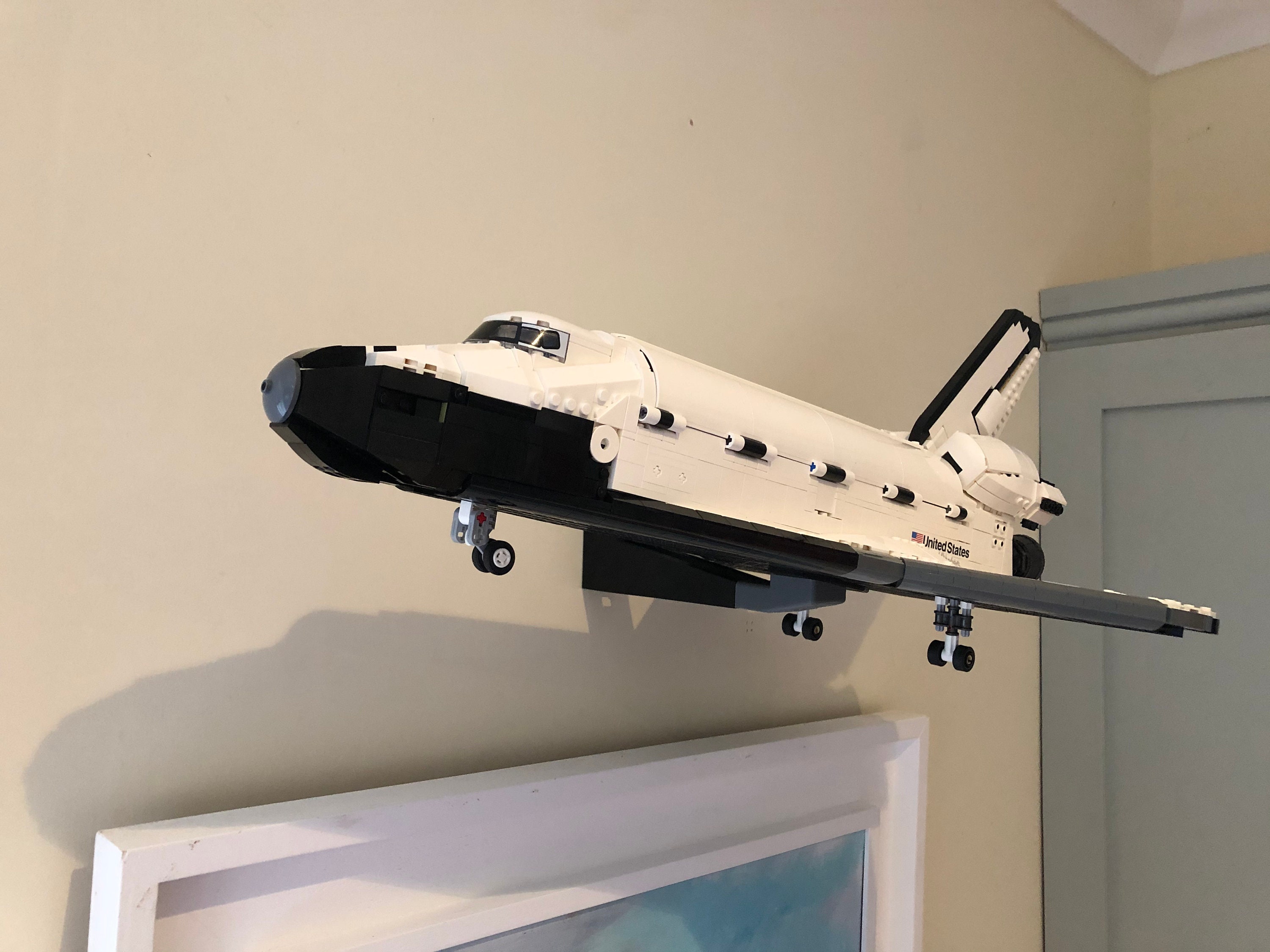 Wall Mounting Kit for Displaying Space Shuttle Discovery | Etsy Australia