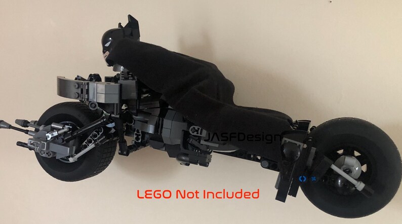 Wall Mount to Display Lego Bat-pod (76273) - Etsy