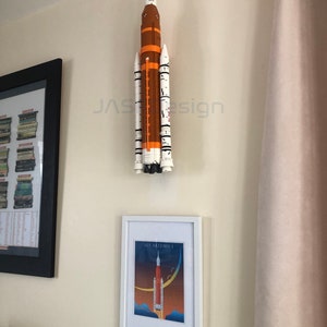 Wall Mount to Display ARTEMIS SLS Rocket (10341) - Etsy