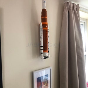 Wall Mount to Display ARTEMIS SLS Rocket (10341) - Etsy
