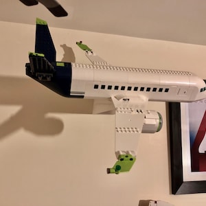 Wall Mounting Kit for Displaying Lego Passenger Plane (60637) - Etsy