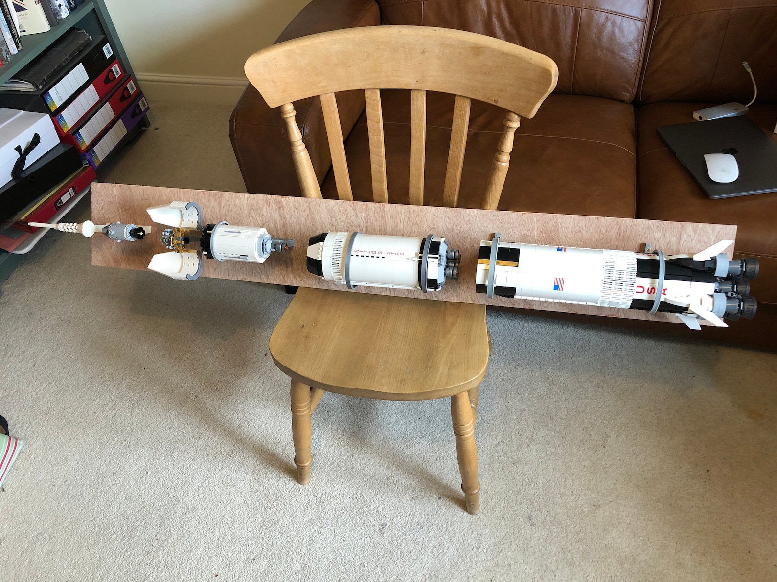 Wall Mounting Kit for displaying Apollo Saturn V rocket | Etsy