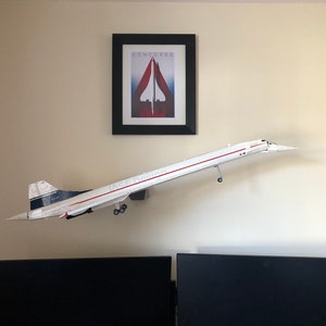 Wall Mounting Kit for Displaying Concorde (10318) - Etsy