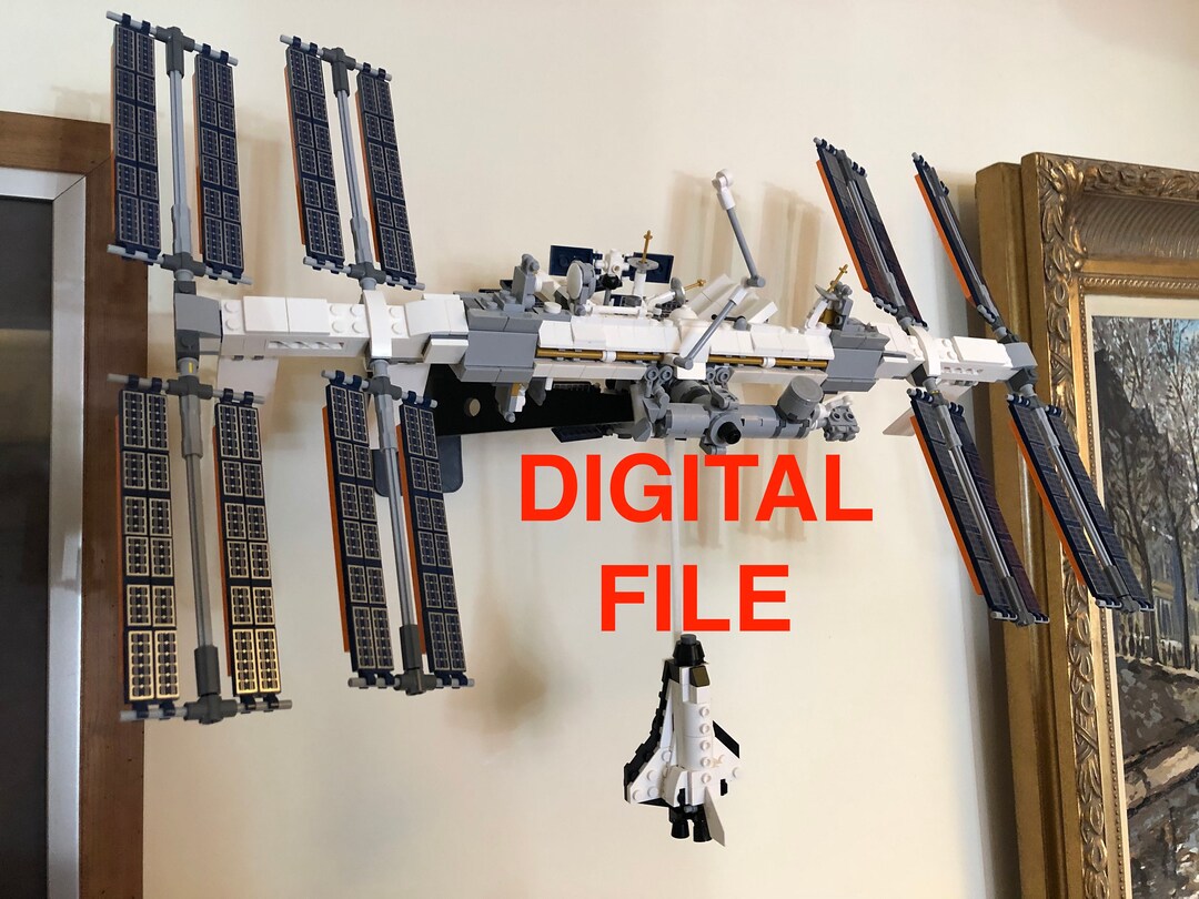 STL Files for Wall Mount to Display International Space Station (ISS ...