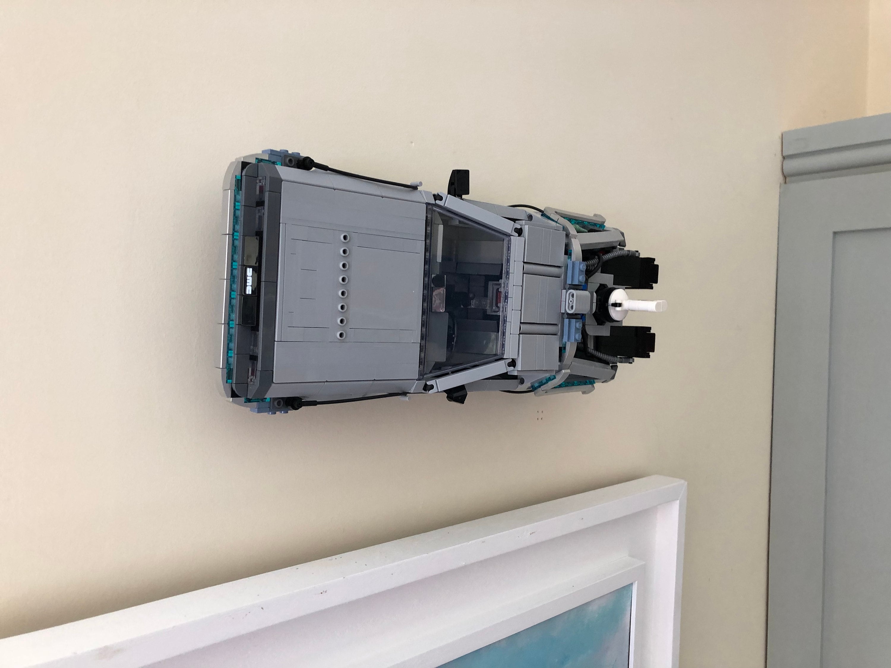 Wall Mount to Display Lego Delorean 10300 | Etsy