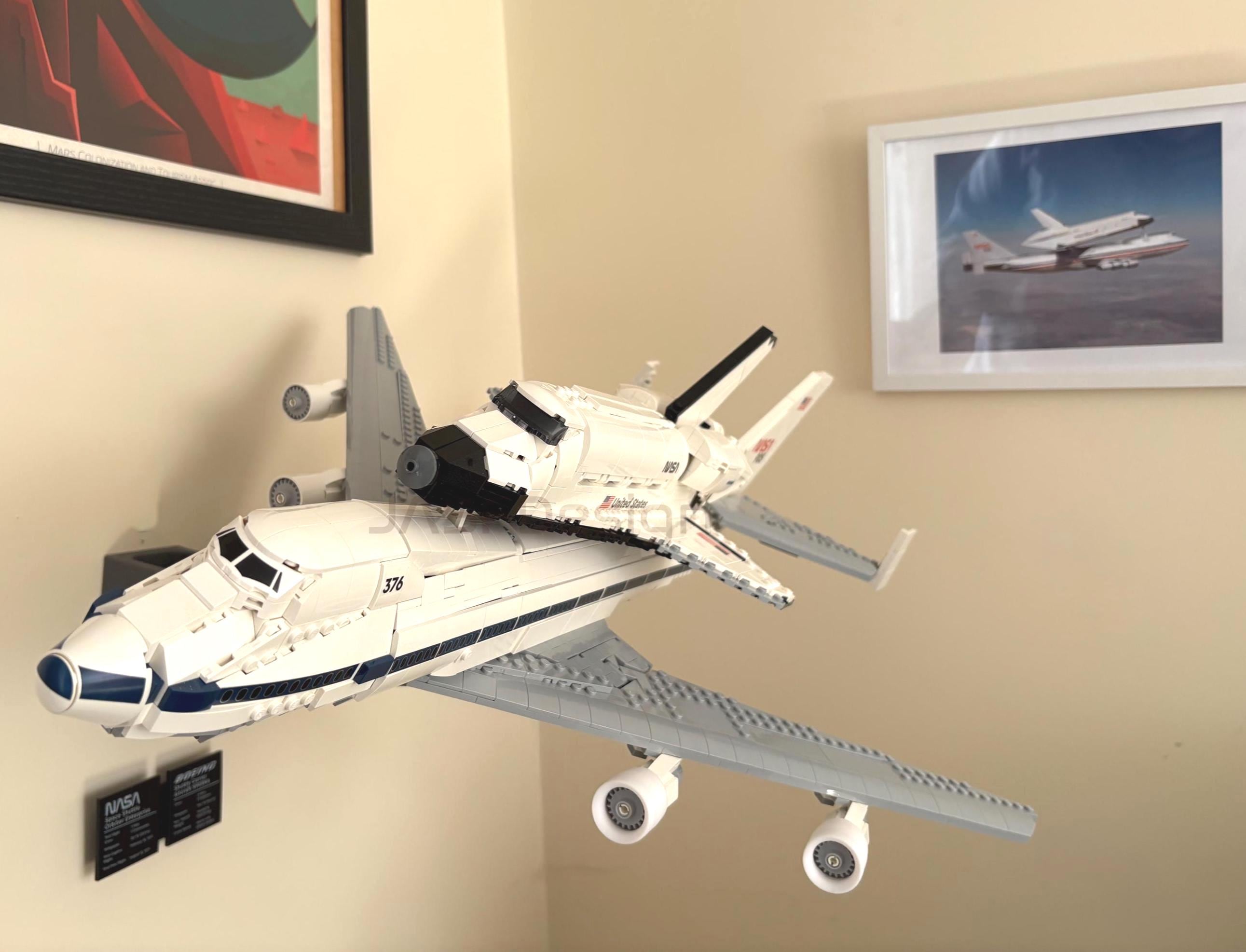 Wall Mount to Display 747 Shuttle Carrier Aircraft (10360) - Etsy