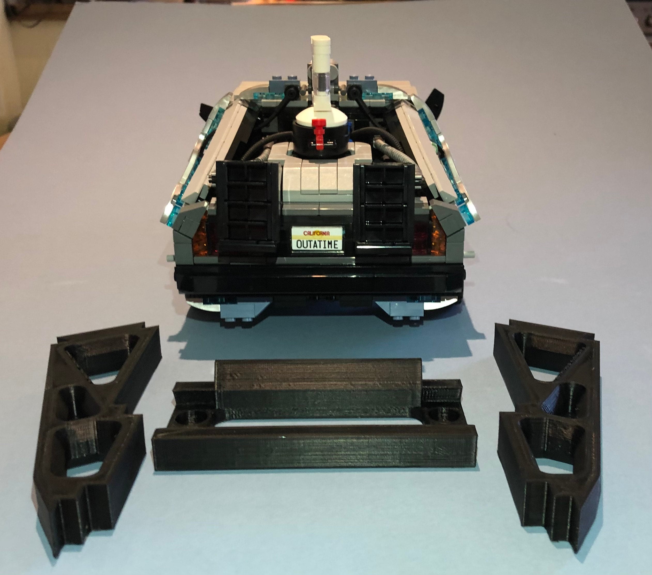 Wall Mount to Display Lego Delorean (10300) - Etsy Australia