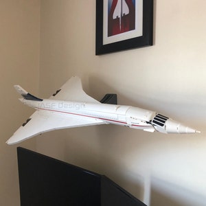 Wall Mounting Kit for Displaying Concorde (10318) - Etsy
