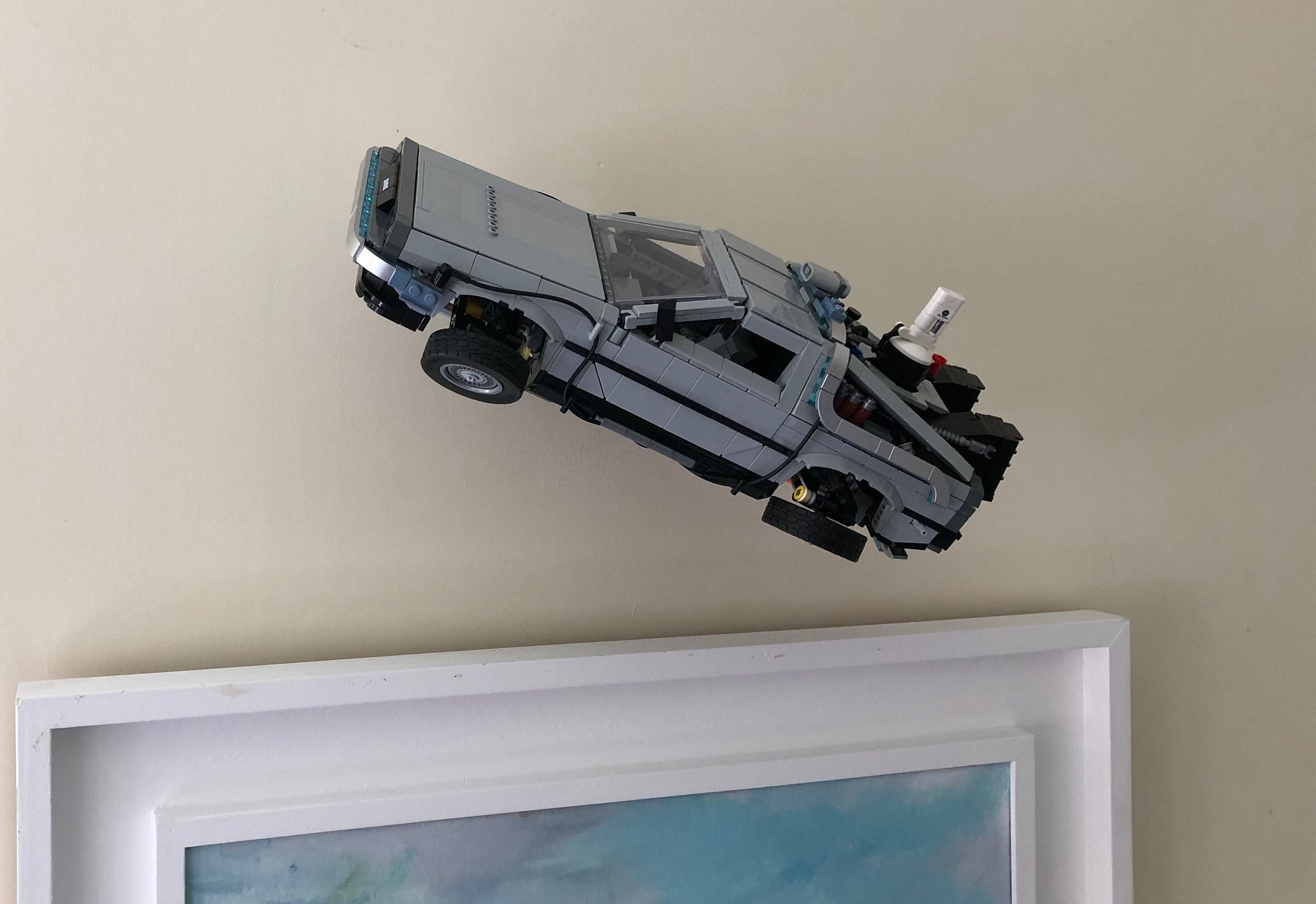 Wall Mount to Display Lego Delorean 10300 | Etsy