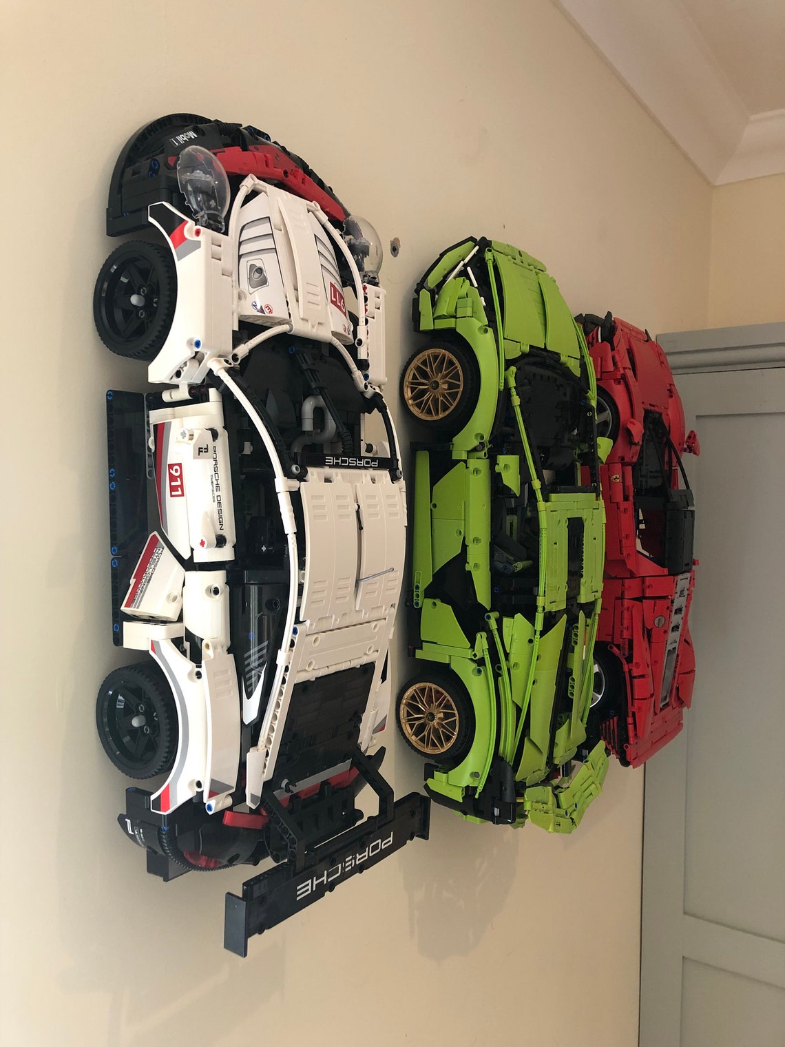 3D Printed Vertical Wall Mount for Technic Supercar Chiron - Etsy