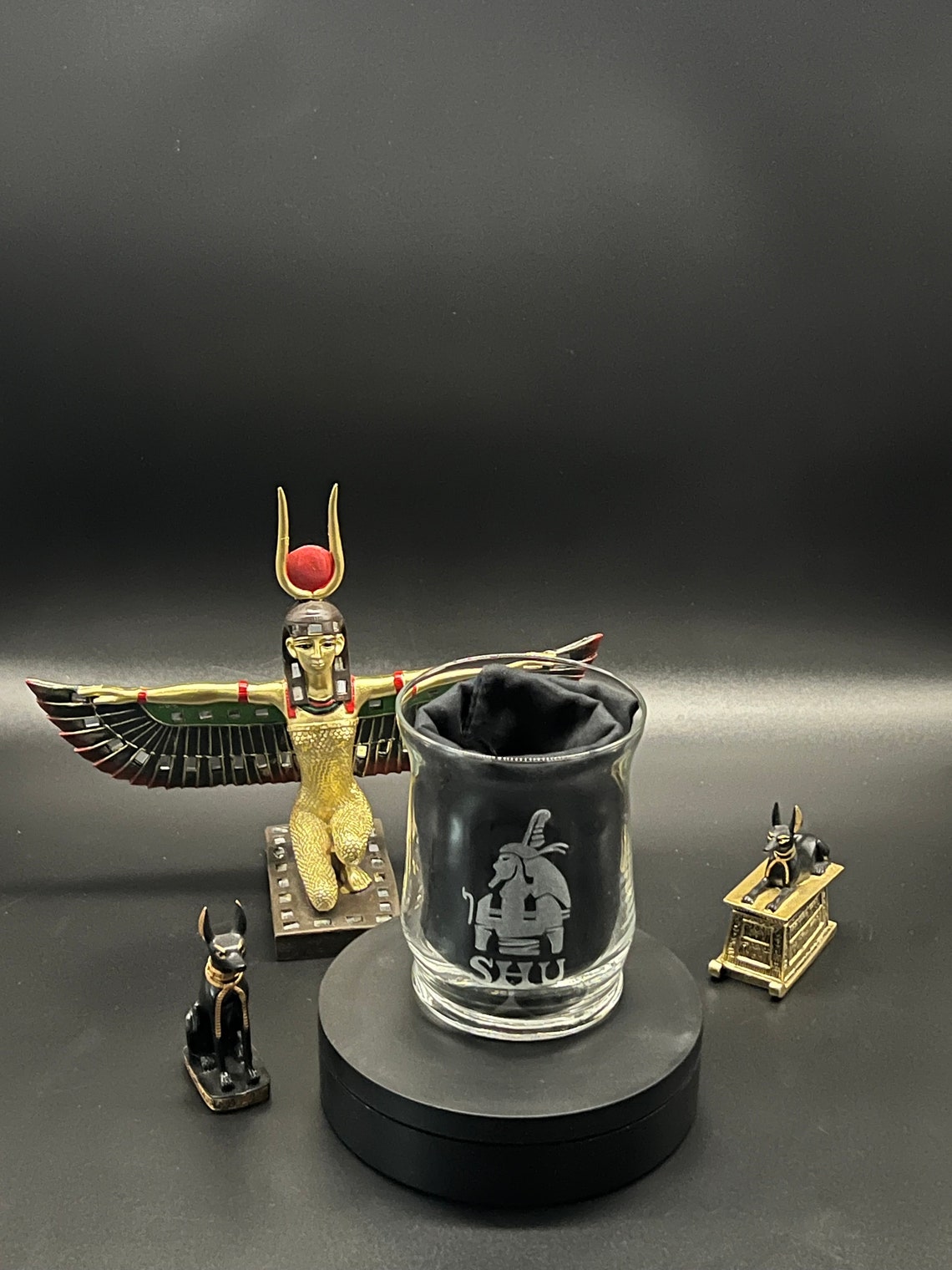 Seth Egyptian Gods & Goddesses Collection Engraved Candle - Etsy