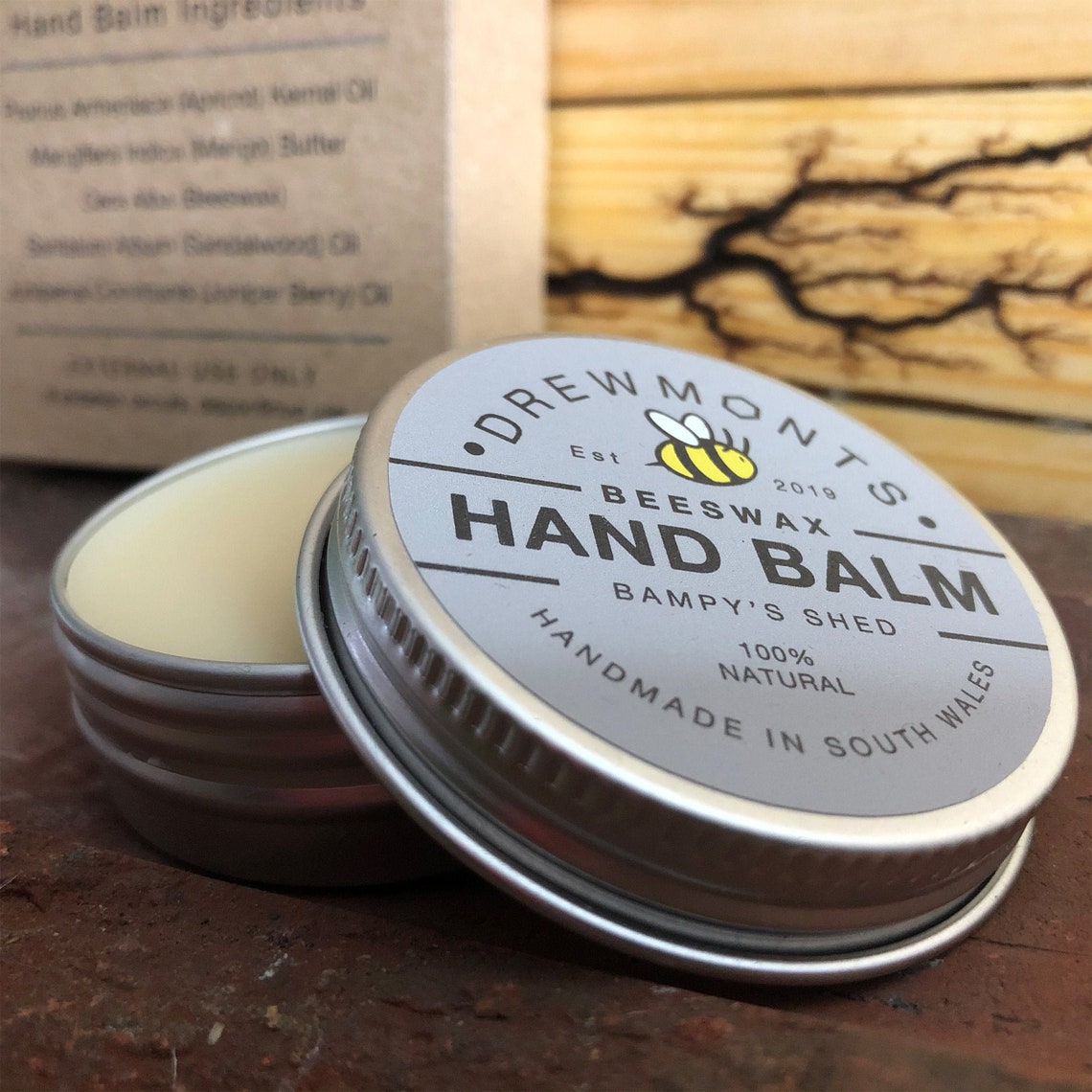 Beeswax Hand Balm Natural Hand Balms Natural Skin Care - Etsy UK