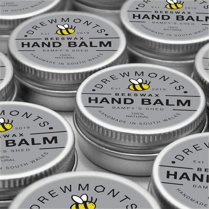 Beeswax Hand Balm Natural Hand Balms Natural Skin Care - Etsy UK