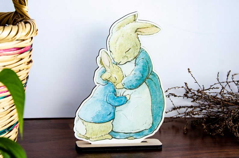 Peter Rabbit & Friends Figures | Wooden Peter Rabbit Cutouts | Beatrix ...