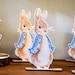 Peter Rabbit Figure | Wooden Peter Rabbit Table Decor | Peter Rabbit ...