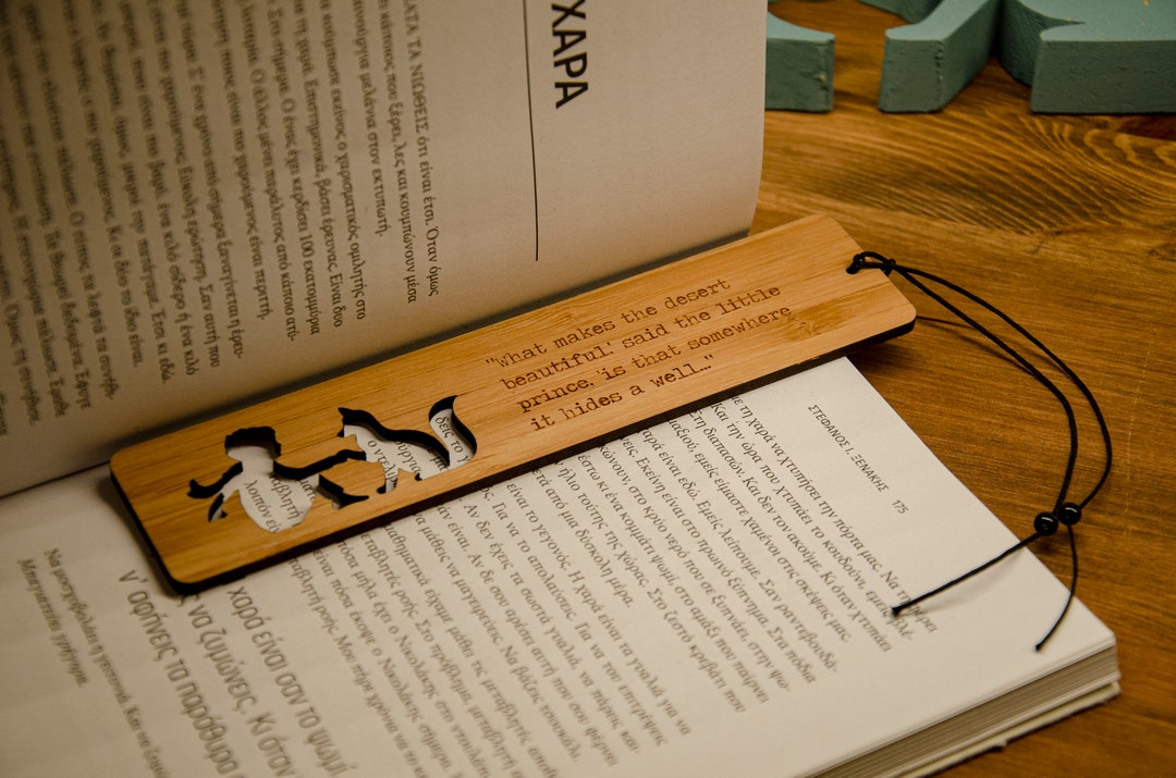 The Little Prince Gift, the Little Prince Bookmark, Wooden Bookmark ...