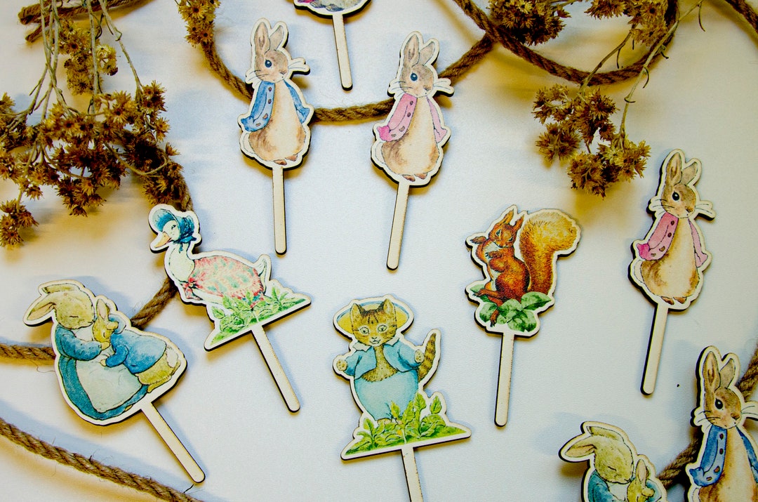 Peter Rabbit and Friends Cake Toppers | Party Supplies for Peter Rabbit ...