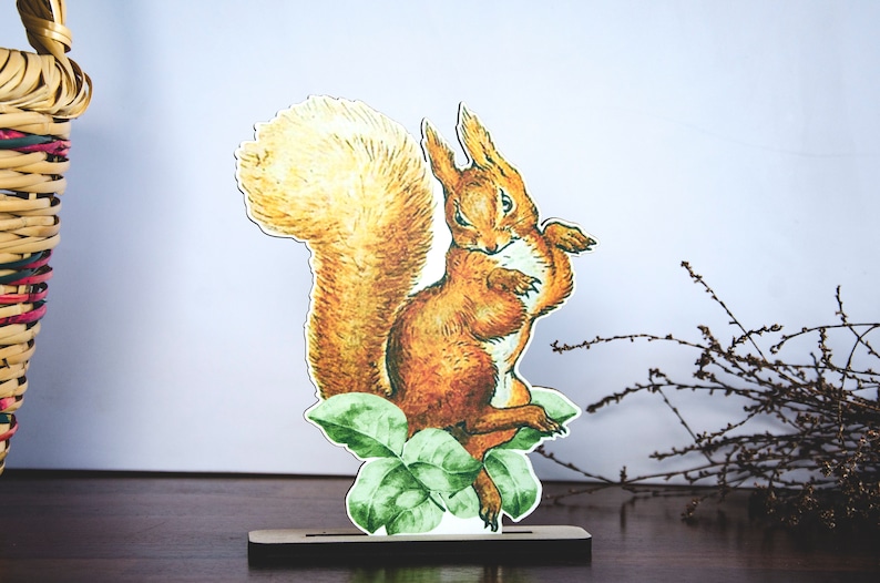 Peter Rabbit & Friends Figures Wooden Peter Rabbit - Etsy