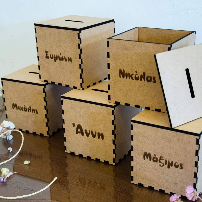 Wooden Coin Bank - Etsy