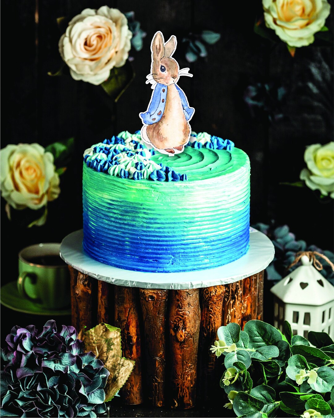 Peter Rabbit and Friends Cake Topper | Peter Rabbit Theme Decorations ...