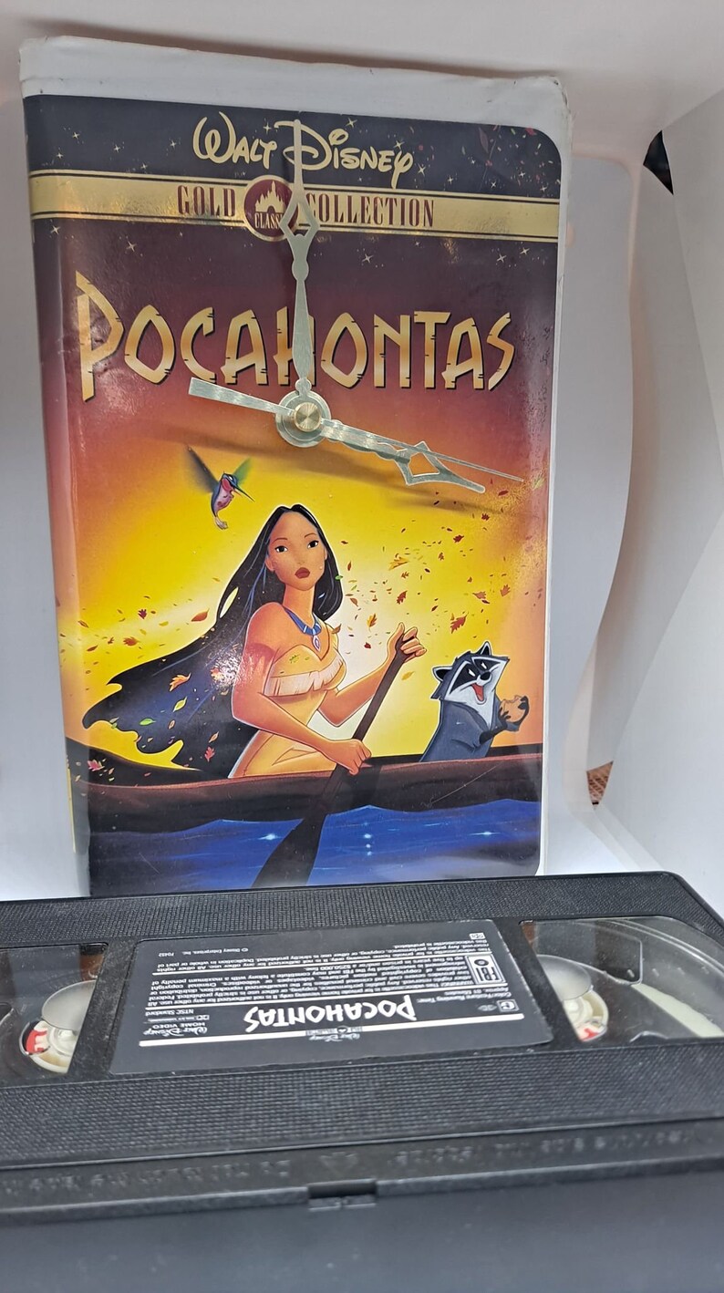 Upcycle Disney VHS Clam Shell Quartz Clock Snow White - Etsy