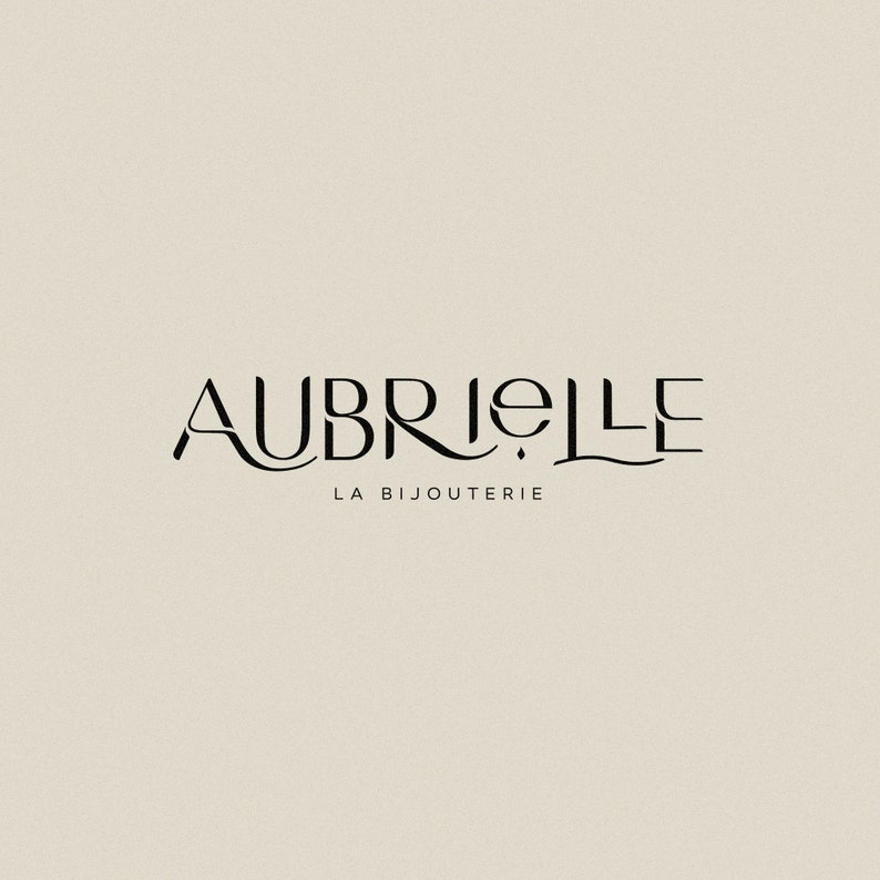 Chic Minimalist Logo Premade Logo Elegant Branding Stylish - Etsy
