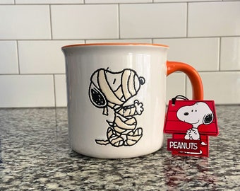 Fall Snoopy Mug - Etsy