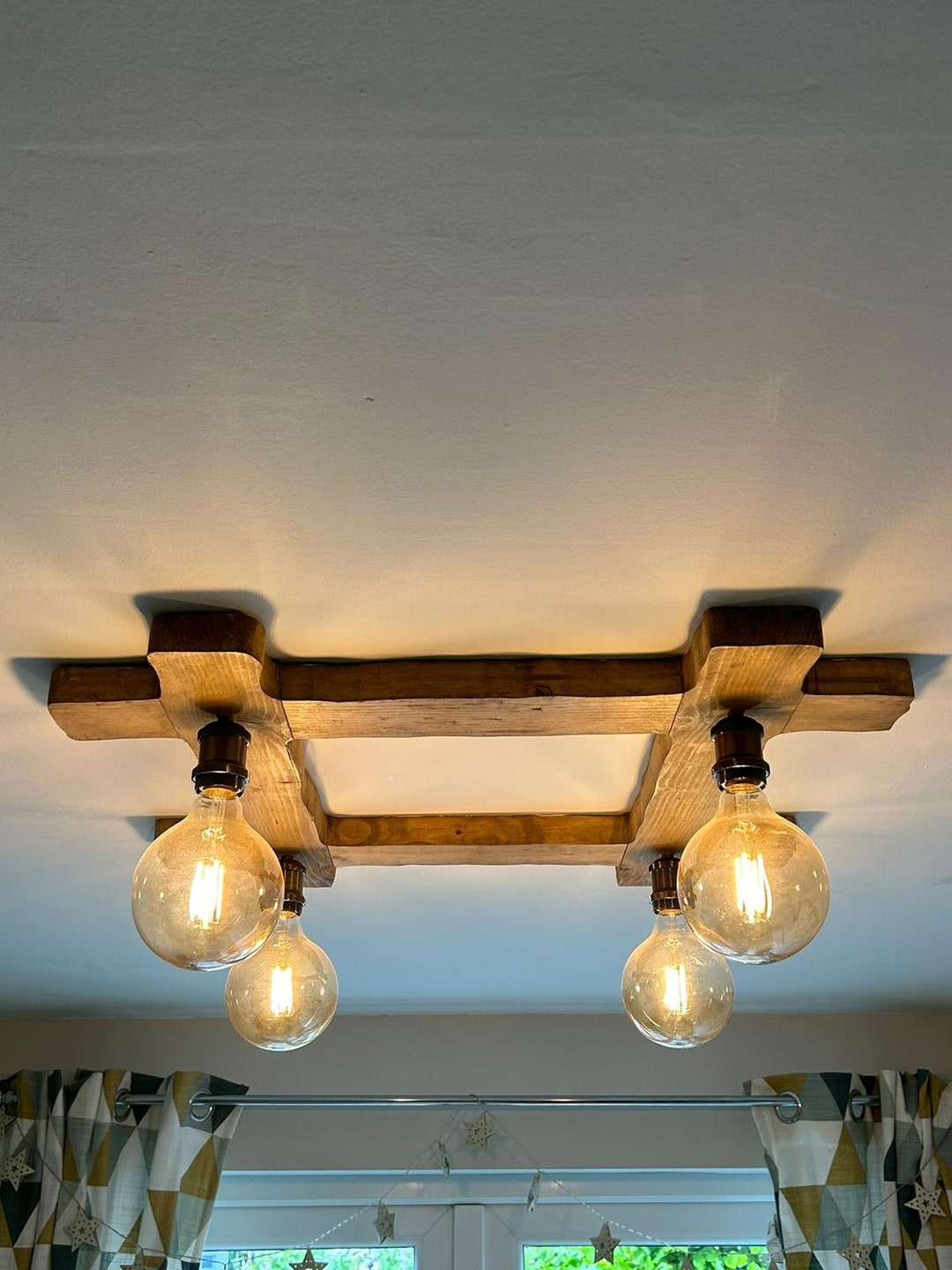 Noughts and Crosses Fixed Ceiling Light - Etsy