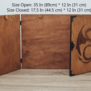 Personalized Screen for Dnd Game, DM Screen Magnetic, Dungeon Master ...