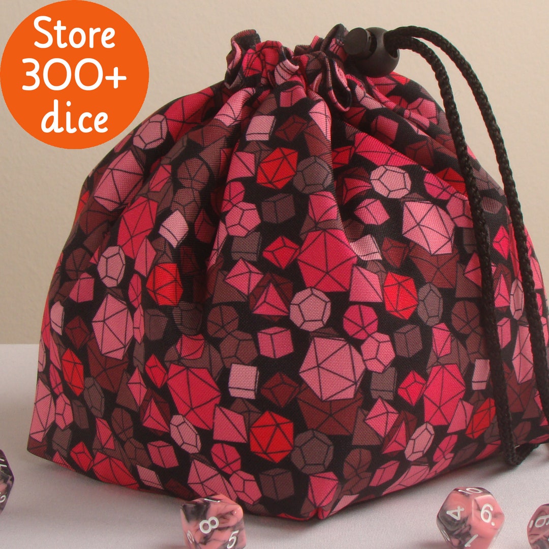 D20 Dice Bag of Holding Dnd Dice Bag Pockets Custom Dice Bag - Etsy
