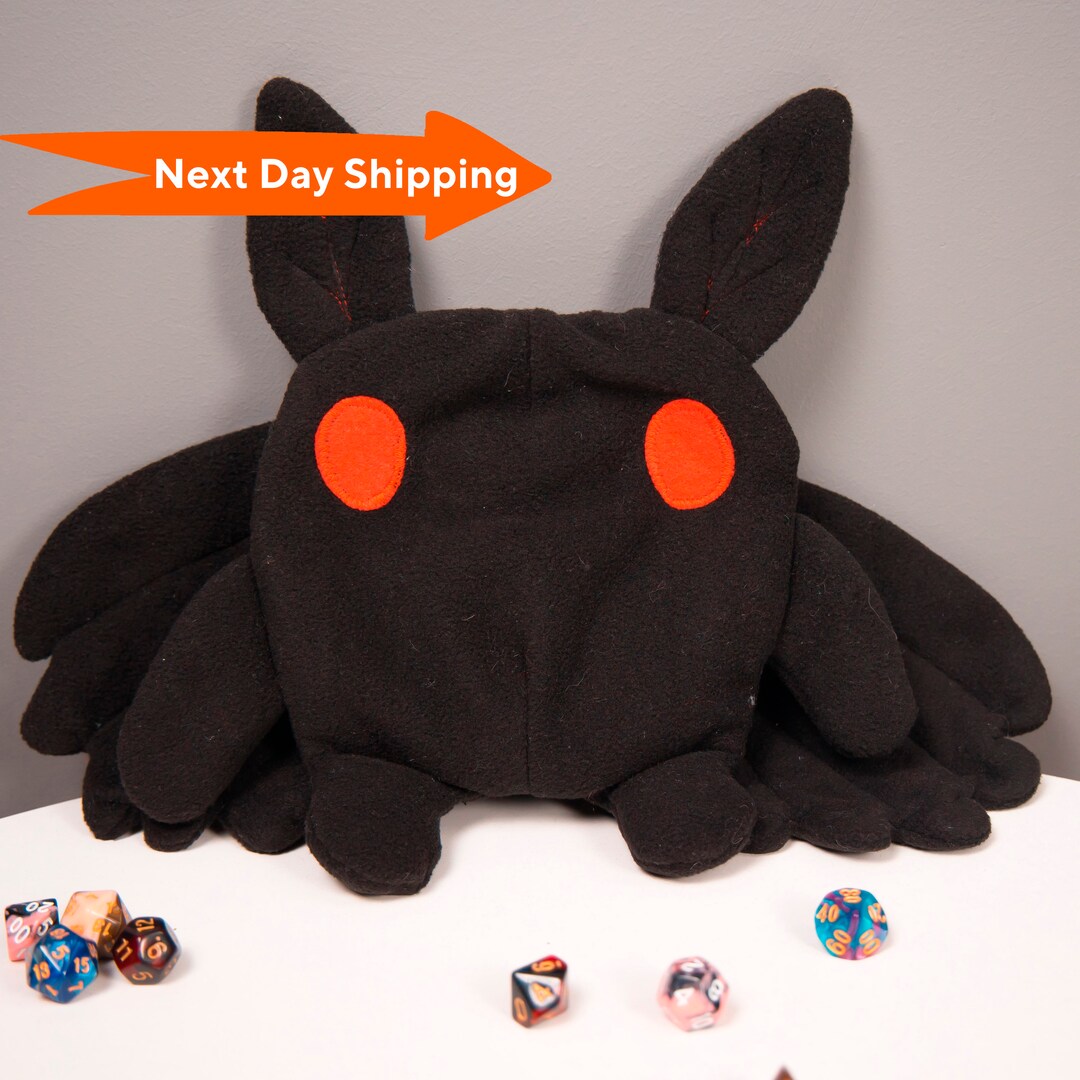 Mothman Dice Bag Dnd Moth Plush - Etsy
