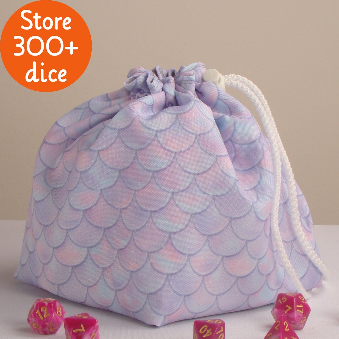 Large Dice Bag Dragon Dice Bag Pockets Dice Storage - Etsy