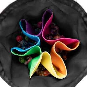 Creepy Cats Dice Bag Dnd Dice Bag Pockets - Etsy