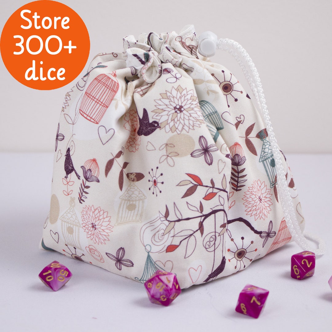 Dice Bag Druid Dice Pouch Dnd Gift Ideas Dnd Dice Bag Dice - Etsy