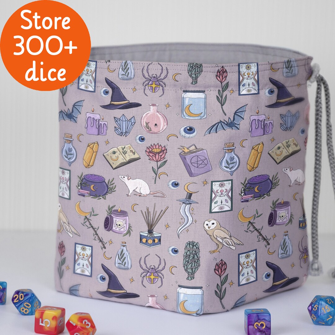 Occult Witch Dice Bag: DND RPG Accessories - Etsy