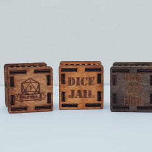 Custom Prison for Bad Dice Dice Jail Dice Prison Box - Etsy