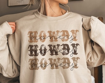 Cute Howdy Hoodie - Etsy