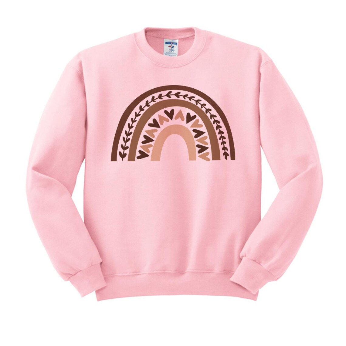 Skin Tone Rainbow Unisex Crewneck Sweatshirt Racial Equality - Etsy