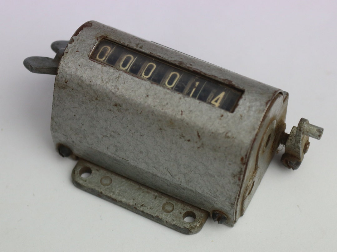 Vintage Unit Counter, Soviet Mechanical Unit Meter Ce-68, Counting ...