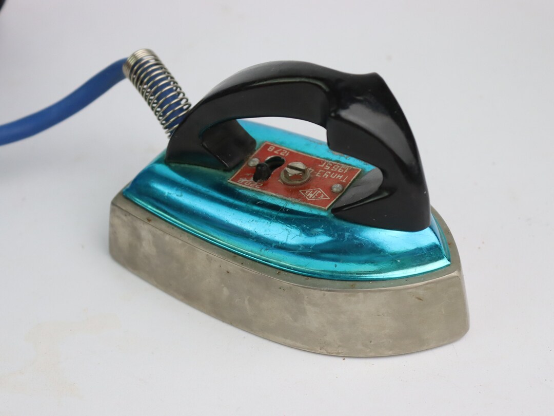 1965 Vintage Mini Iron, Traveling Iron, Rustic Decor, Made in Ussr Iron ...