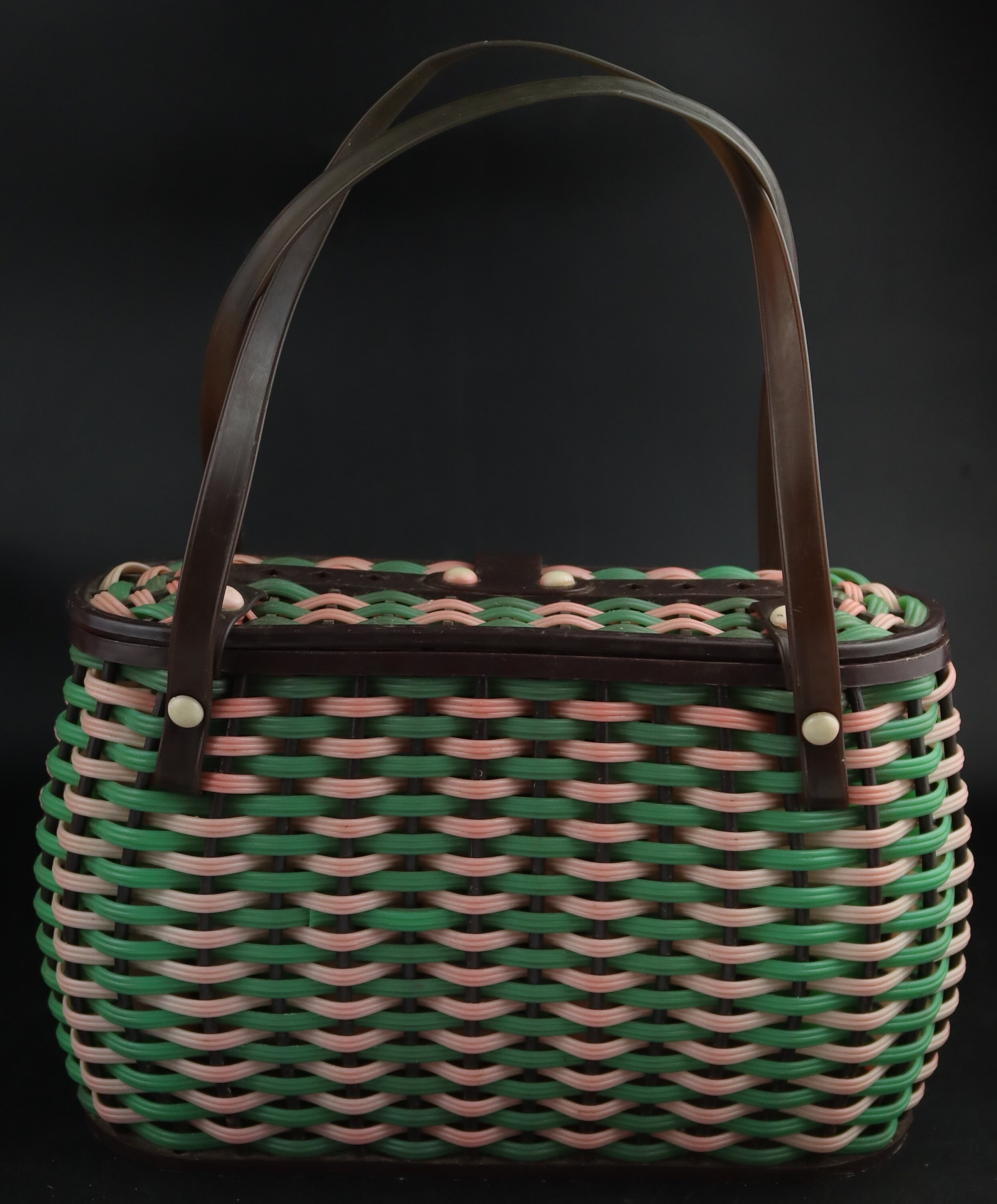 Vintage Wicker Bag, Plastic Avoska, Soviet Rubber Bag, Antique Shopping ...