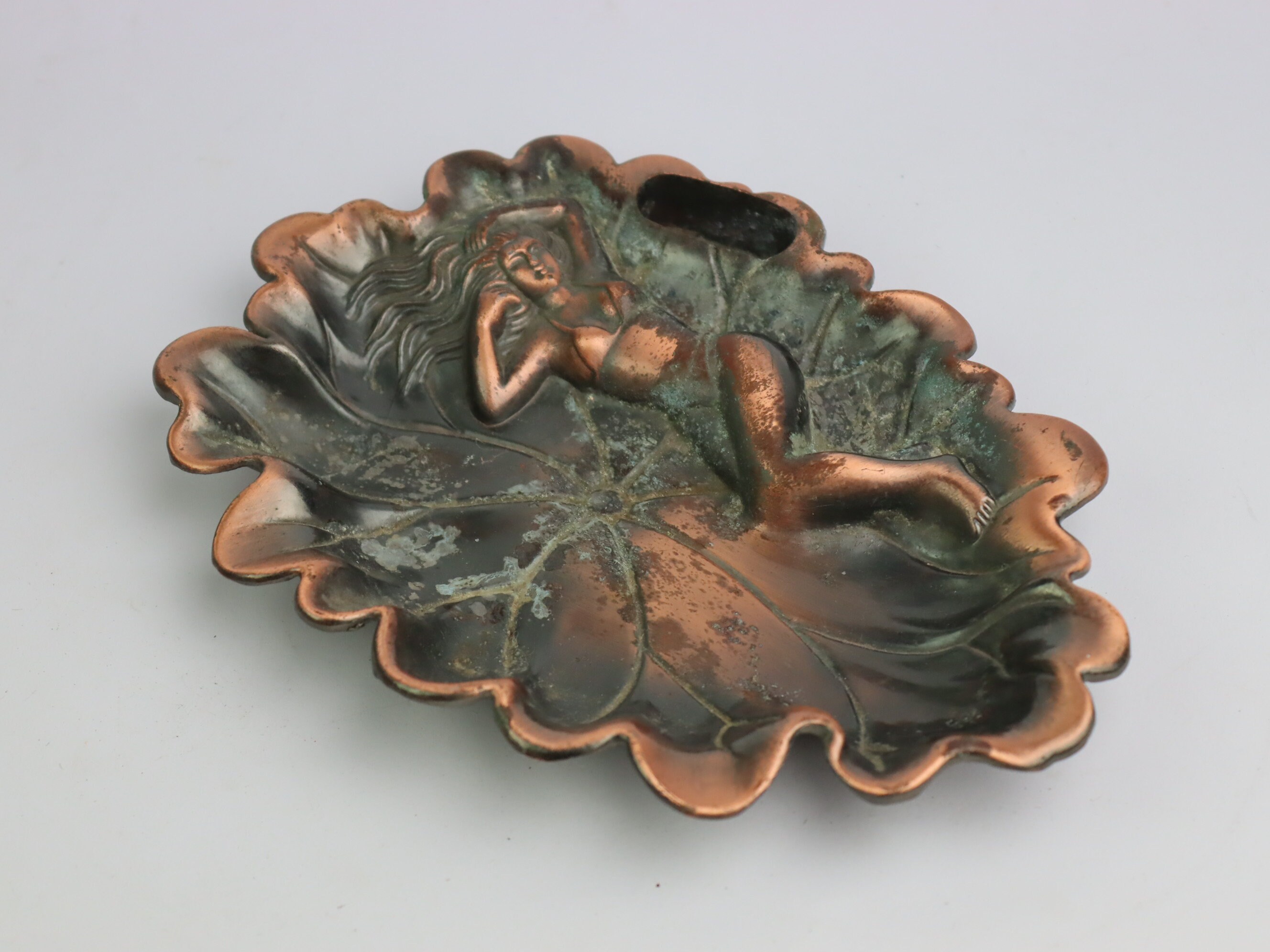 Vintage Ashtray Girl on the Beach, Soviet Ashtray, Mermaid, Girl in ...