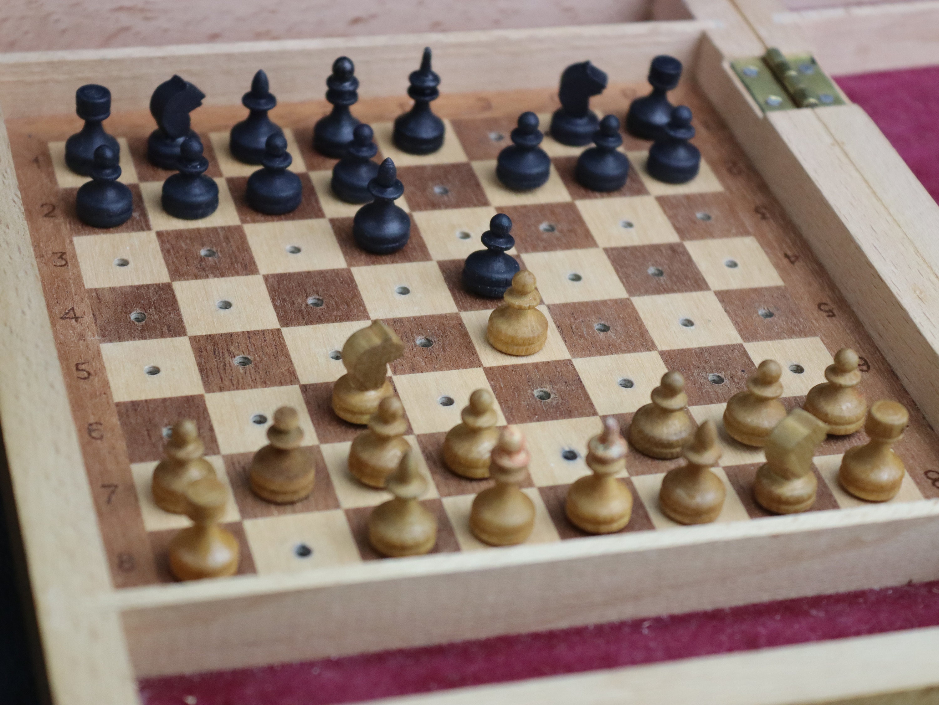 Vintage Traveling Chess Set Soviet Chess Set Old Chees - Etsy