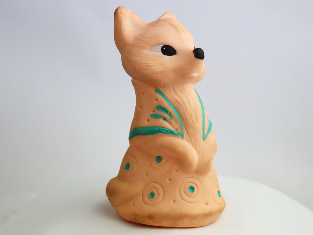 Vintage Rubber Fox, Foxtoy, Vintage Fox, Old Toy, Vintage Toy ...