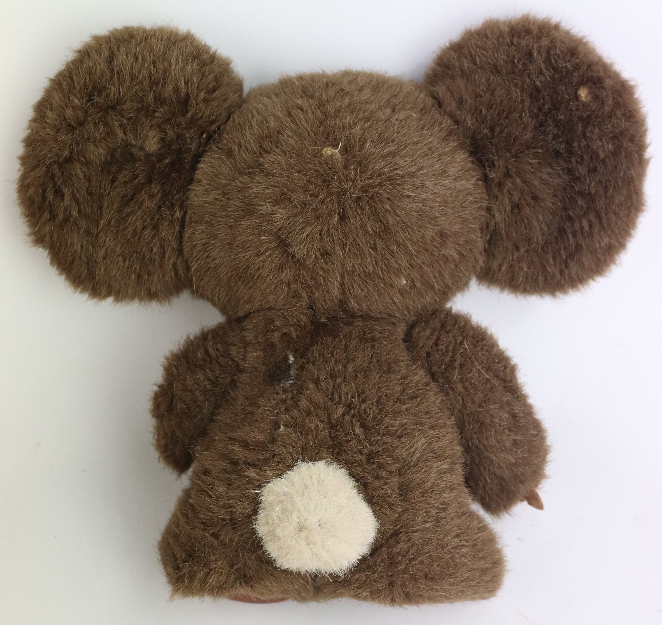 Vintage Soft Toy Cheburashka. Soviet Plush Cheburashka. Russia Toy. Old ...