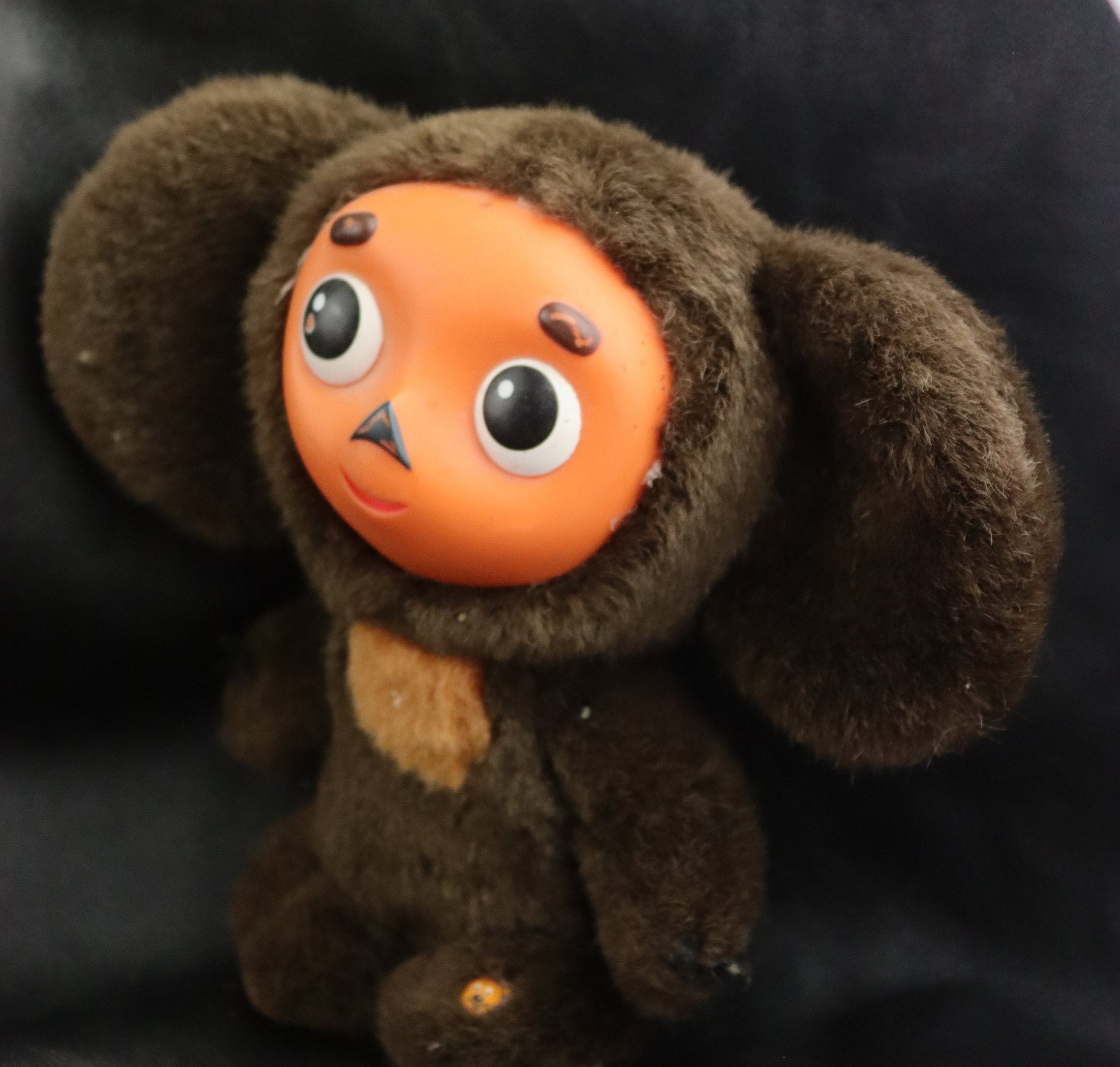 Vintage Toy Cheburashka. Soviet Plush Cheburashka. Russia Toy. - Etsy