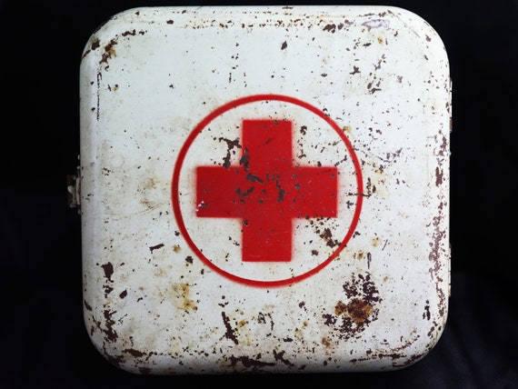 Vintage Metal First-aid Kit Soviet First-aid Kit Army | Etsy
