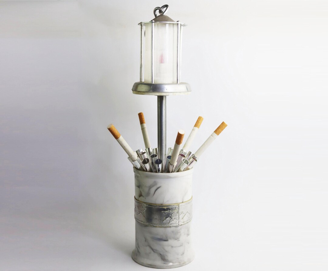 Vintage Cigarette Holder in Hanging Lantern Form , Soviet Desk ...